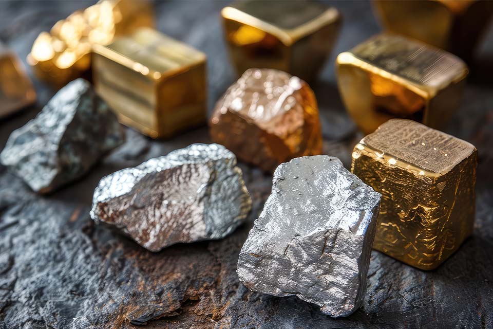 Guía completa sobre metales preciosos | Tipos y propiedades